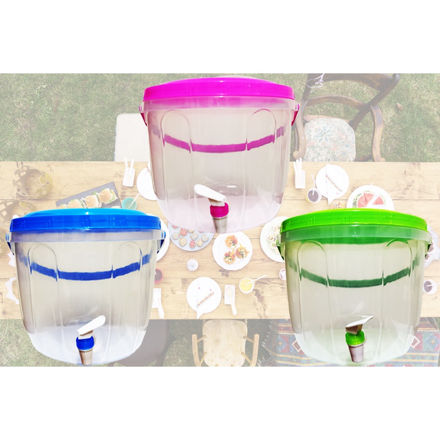 10 liters Bright Color Water Jug Good For Party Jug/With Faucet Ice ...