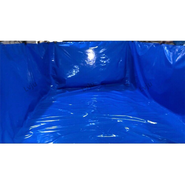 LVJU Flexible Foldable Pvc Canvas Tarpaulin Fish Tank 10000 Liter ...