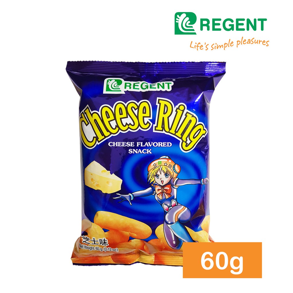 Regent Foods Cheese Ring 60g (Cheese Flavored) | Shopee Philippines