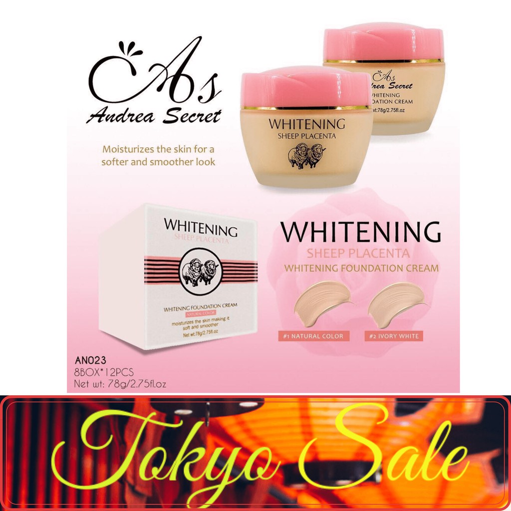 Authentic Andrea Secret Whitening SHEEP PLACENTA 70ml | Shopee Philippines