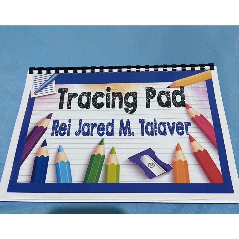 Customized Tracing Pad (100 Pages) A4 size | Shopee Philippines