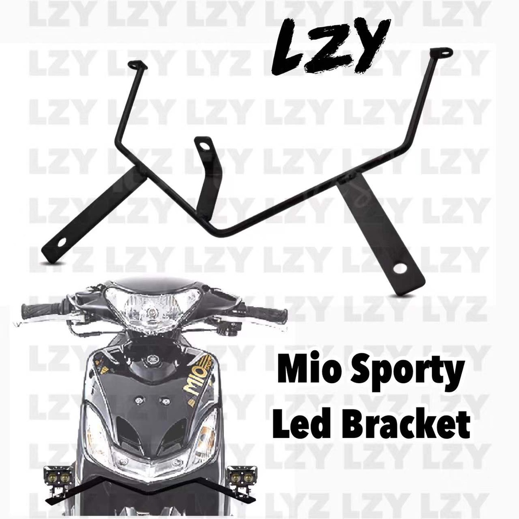 Yamaha Mio Sporty Alloy Led Bracket Stainless MDL Mini Driving Light ...