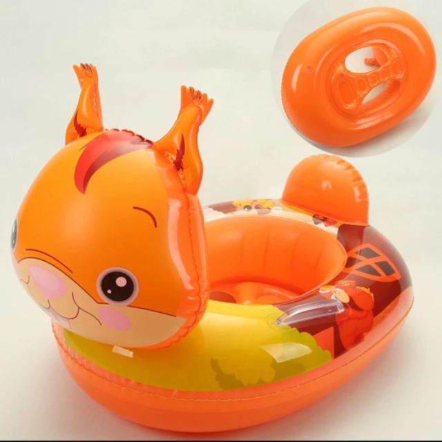 COD The squirrel Inflatable swimming laps baby floater | Shopee Philippines