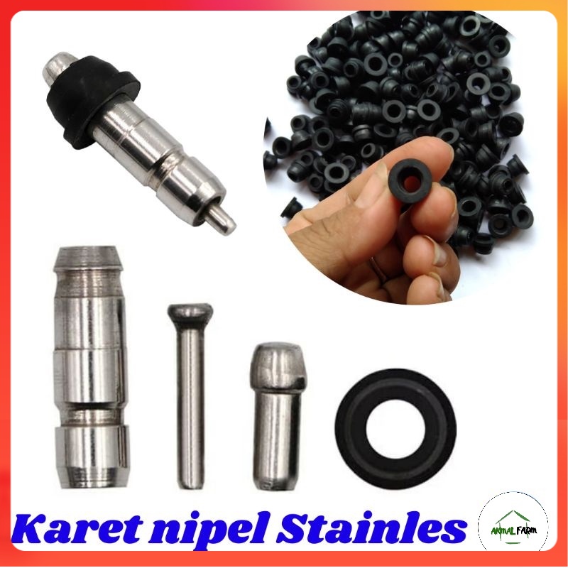 Rubber Nipel Niplee Nepel Stainlees Rubber Nipel Quail Stainlees Nipel ...