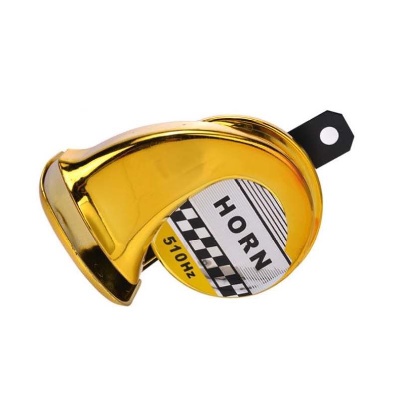 1 Piece 30w 125dB Snail Horn Gold Benz Sound 12v Electric Air Can Be ...