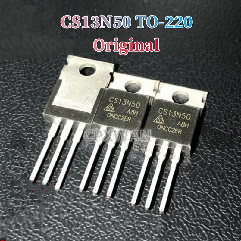5pcs Original CS13N50 TO-220 CS13N50A8H 13N50 TO220 13A/500V N-channel ...
