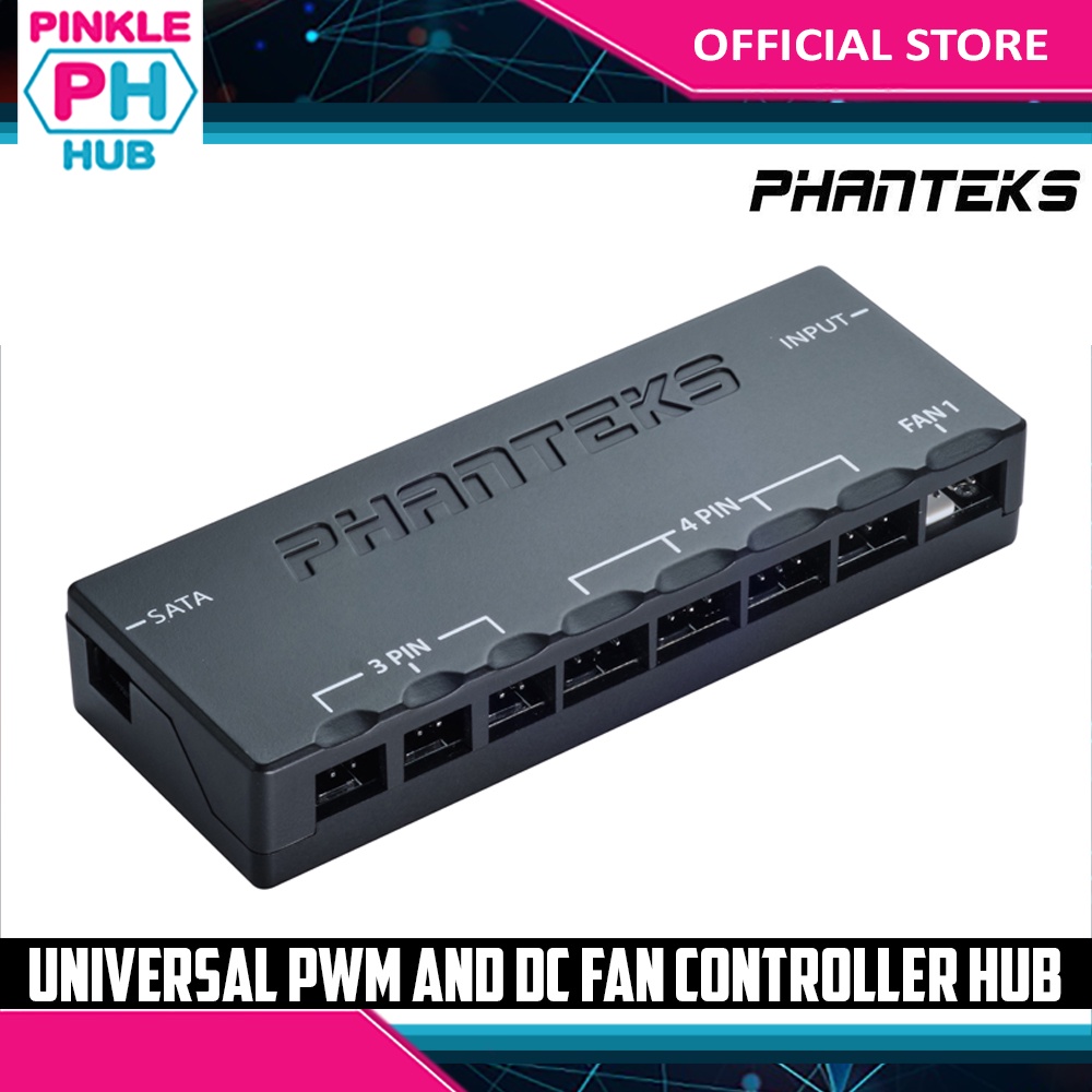 Phanteks Universal PWM and DC Fan Controller Hub - 886523001430 (PH ...