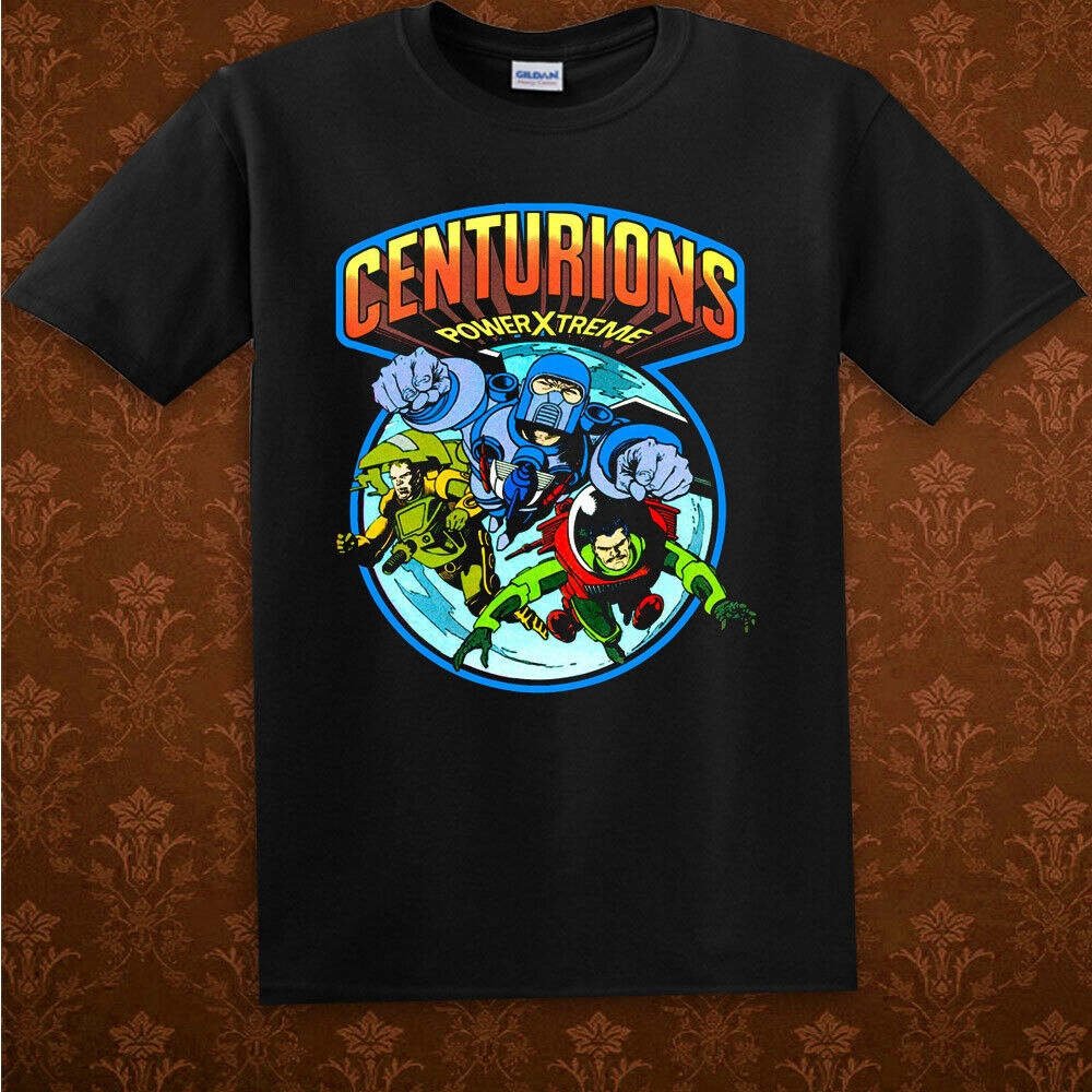 NF2GD256EW Classic Cotton - 80's Classic Cartoon Centurions Comic Cover ...