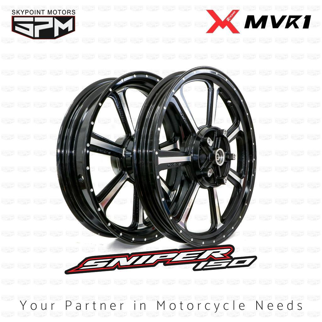 MVR1 MAGS FOR YAMAHA SNIPER 150 F:1.85/17 R:3.50/17 (9851-104-Black ...