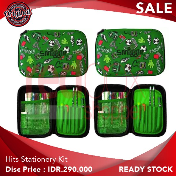 Original smiggle hits hardtop Pencil Case kit for boy | Shopee Philippines