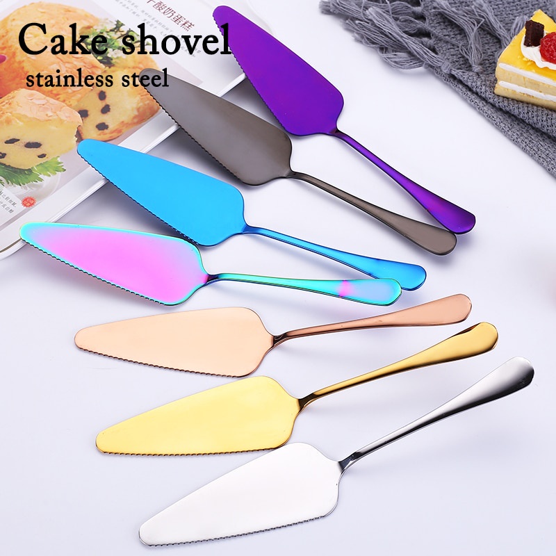 Cake Spatula Bakeware Stainless Steel Cake Shovel Butter Knife For Pie ...