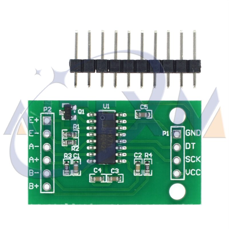 4PCS Human Scale Load Cell Weight Sensors + HX711 AD Module Weight ...