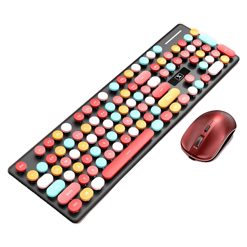 Meewoo Rechargeable Wireless Bluetooth Keyboard And Mouse Set For Laptop Keyboard For Android