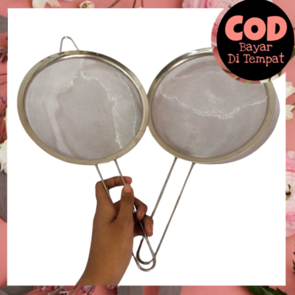 20cm STAINLESS Coconut Milk Strainer JUMBO STAINLESS Tea Strainer 20cm (DOMESTICO) | Shopee ...