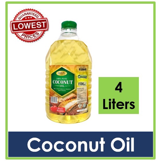 Coconut Cooking Oil (4 Liters) | Shopee Philippines