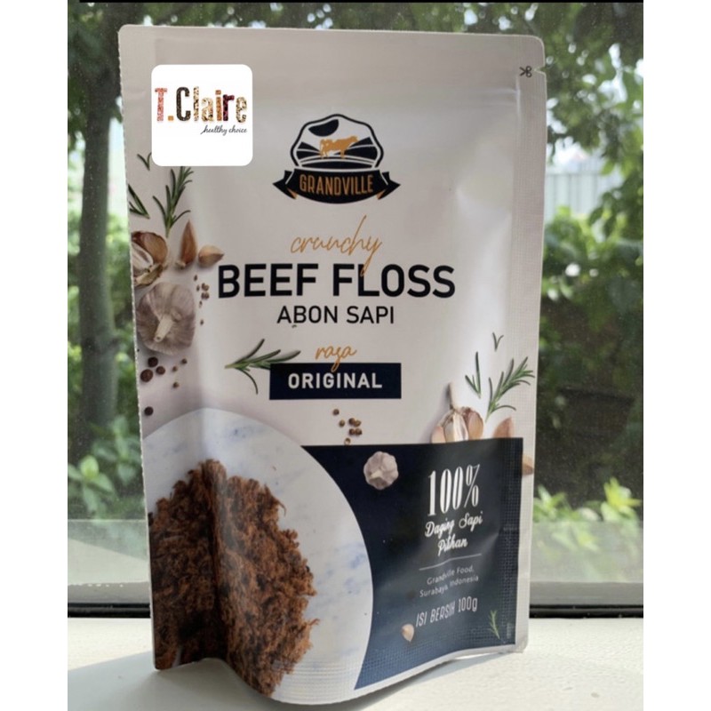 Grandville Shredded Beef Crunchy Beef Floss (Original/Spicy) | Shopee ...