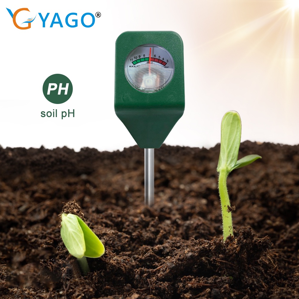 The latest mini soil PH meter soil moisture meter soil pH tester single ...