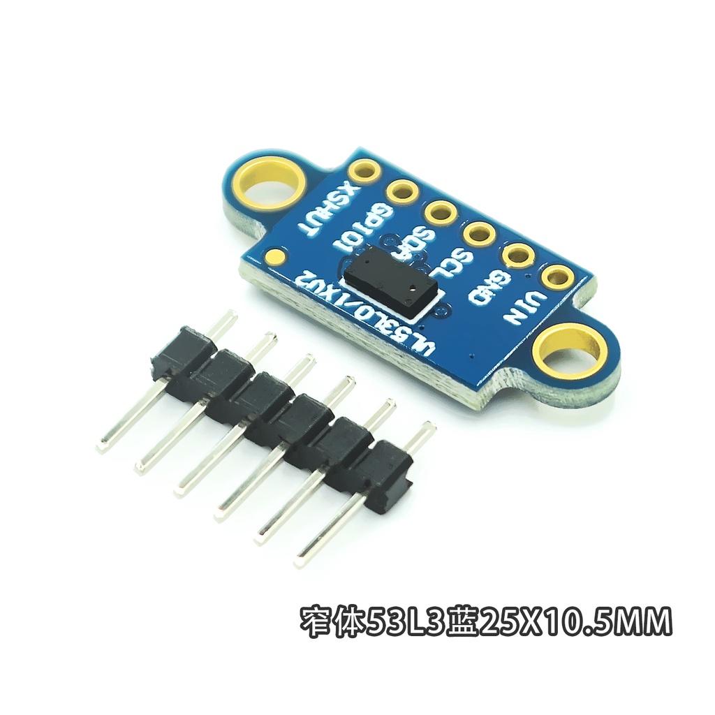 VL53L3CX Time-of-Flight ToF Laser Ranging Sensor Module Breakout 3M 940nm IR Laser Distance I2C ...