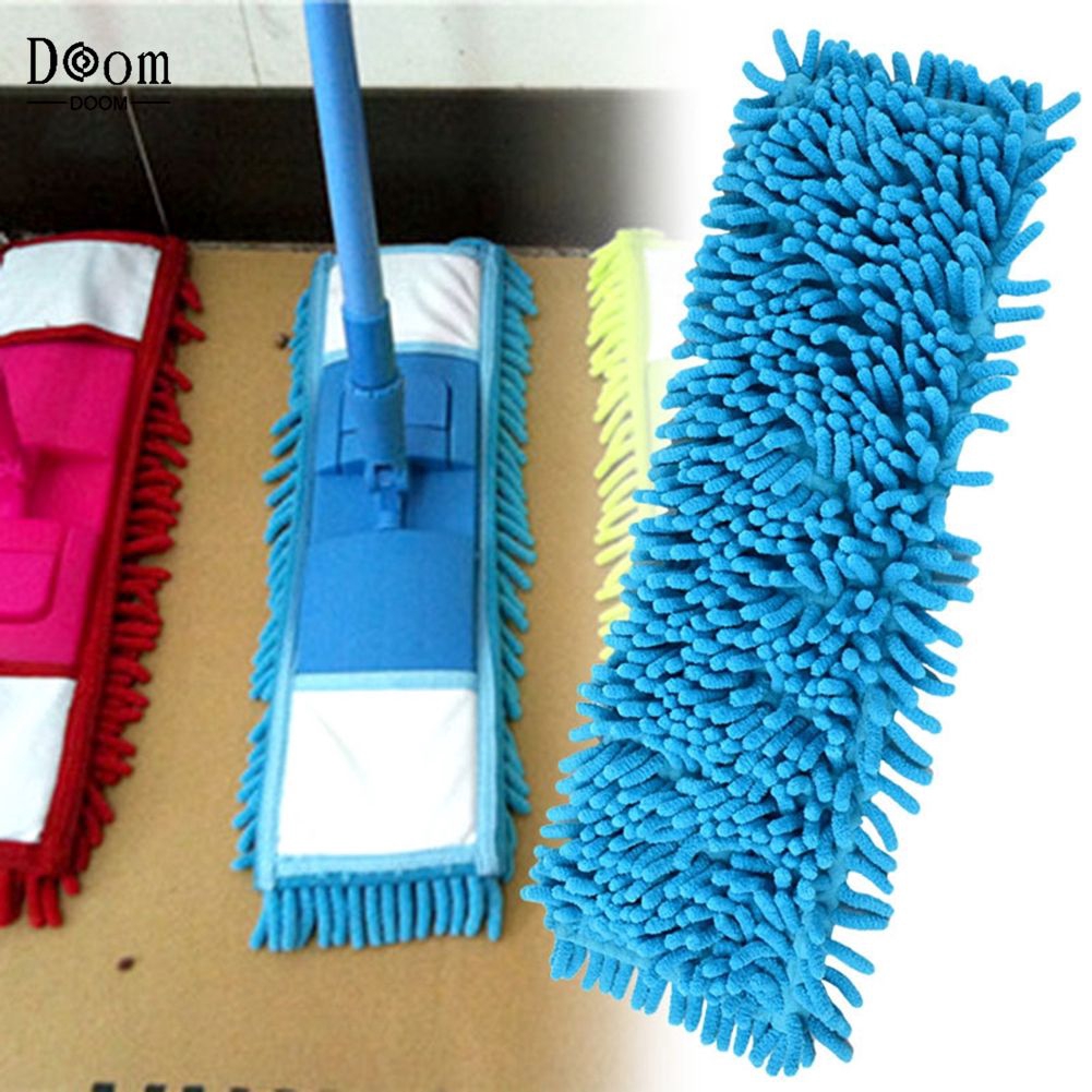 【Ready Stock】 41*12cm Rectangle Home Cleaning Pad Coral Velvet Chenille ...