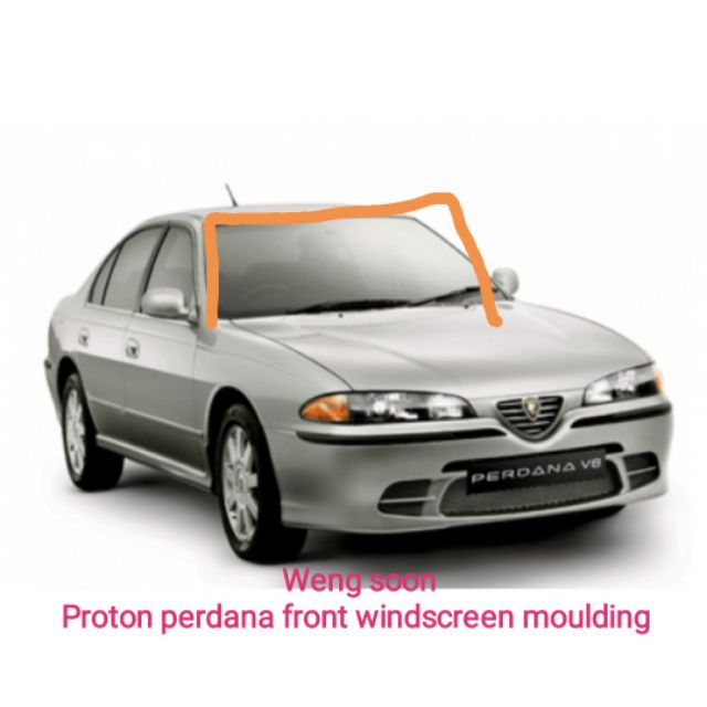 Proton perdana front and rear windscreen moulding | Shopee Philippines