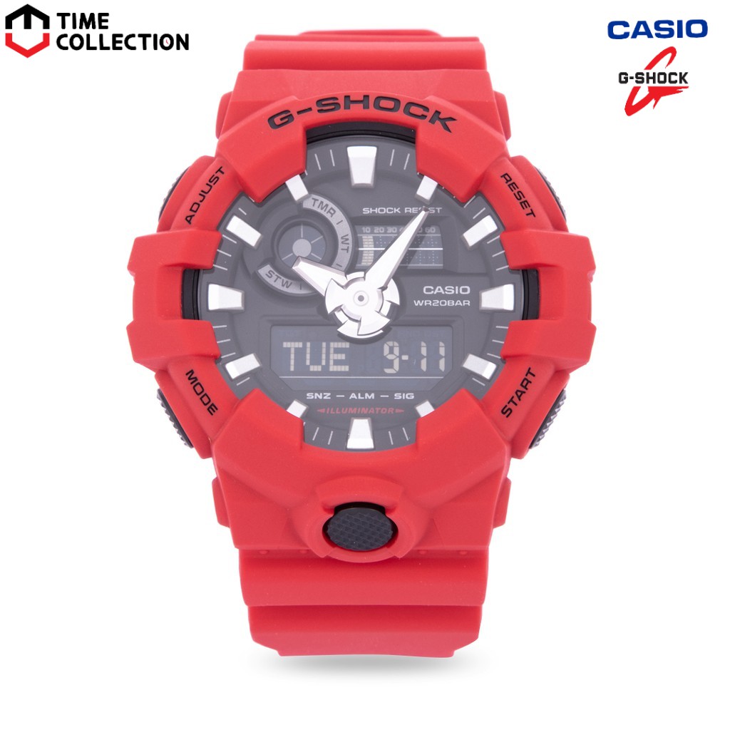 Casio G-shock GA-700-4A Digital Analog Rubber Strap Watch For Men | Shopee Philippines
