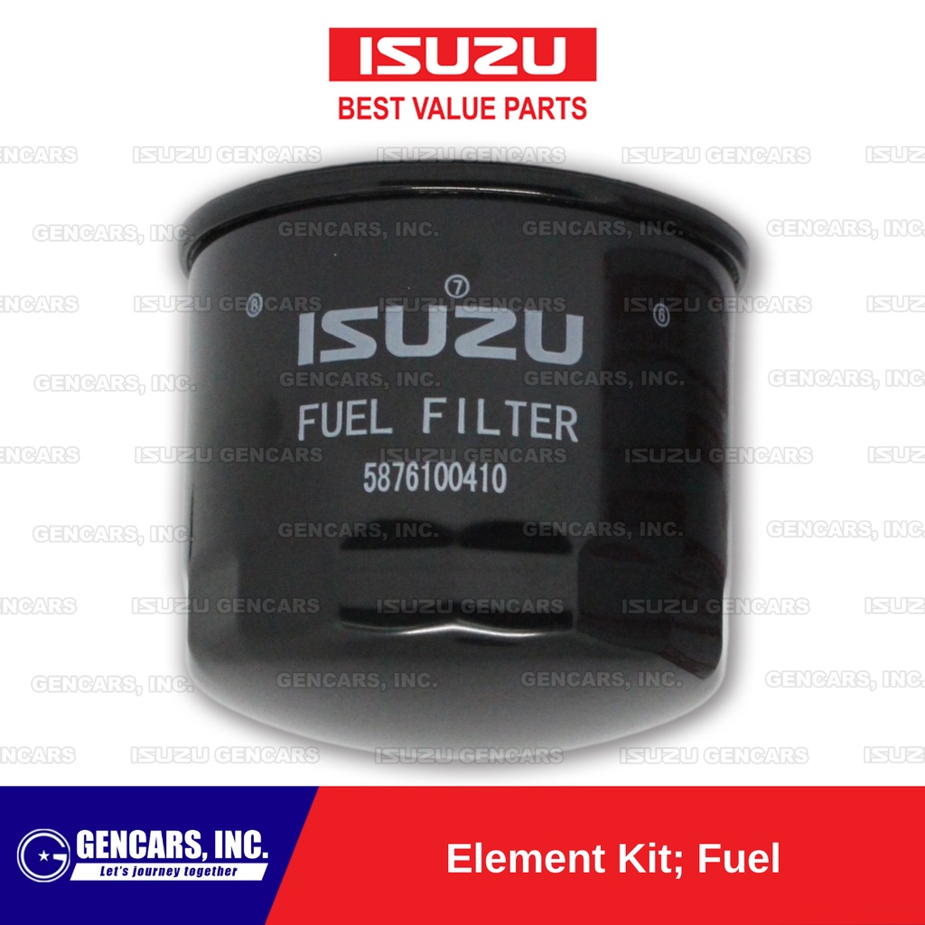 Isuzu Fuel Filter Cartridge Type for F-Series, NKR/NPR 2003 (5-87610041 ...