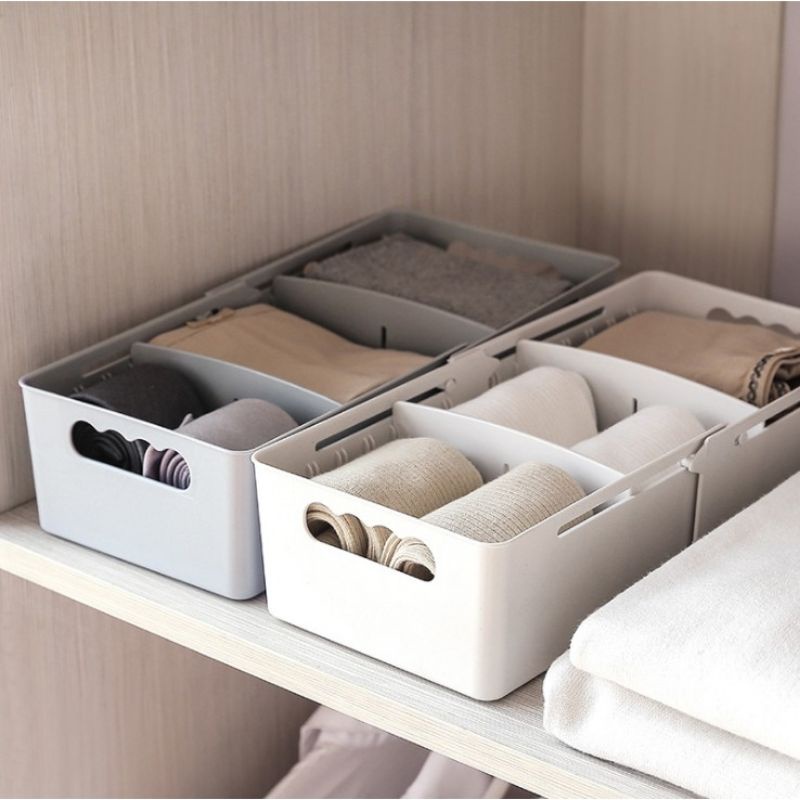 Adjustable Storage Organizer Box Practical Creative Pull-Out Storage ...