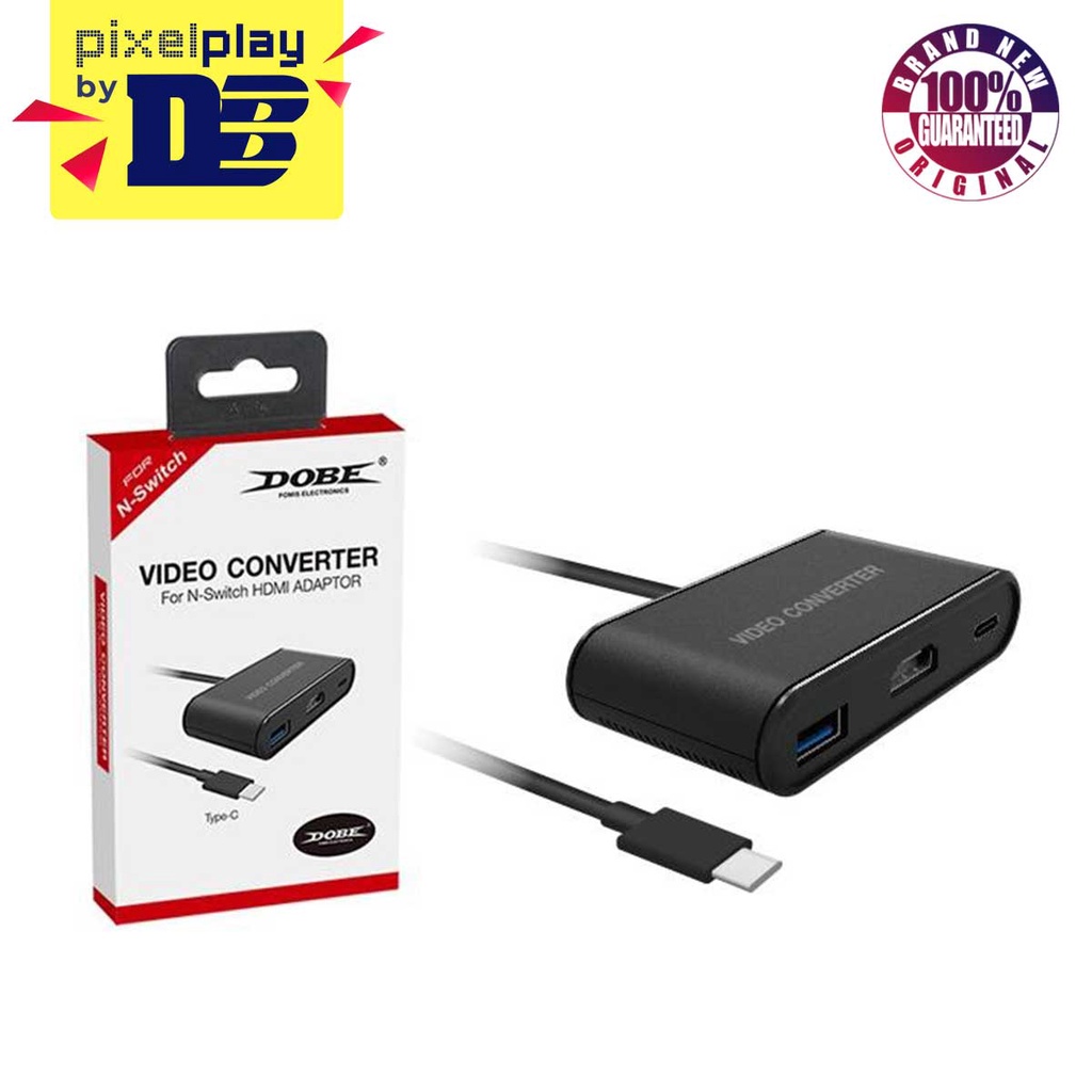 Dobe NSW Video Converter For N-Switch Hdmi Adaptor (TNS-1764) | Shopee ...