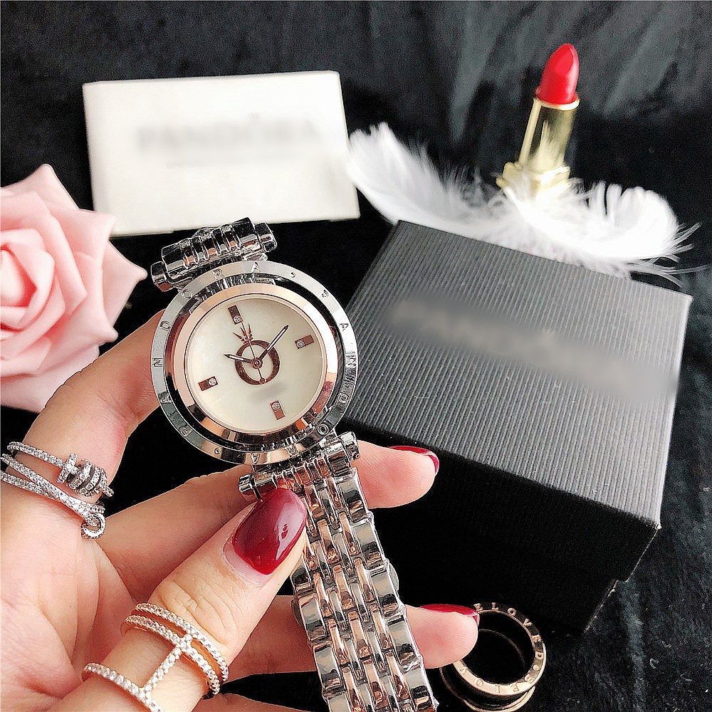Pandora Quartz Watch Simple Women's | Shopee Philippines