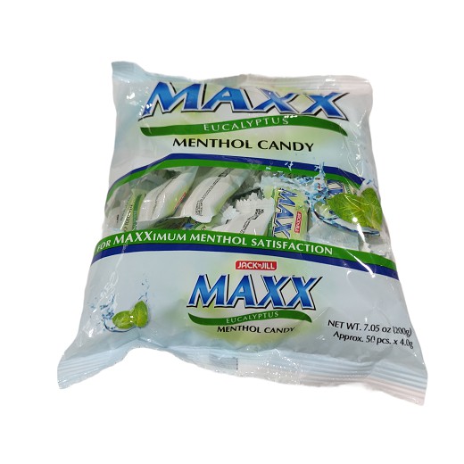 Maxx Candy Eucalyptus 50 Pieces 200g | Shopee Philippines