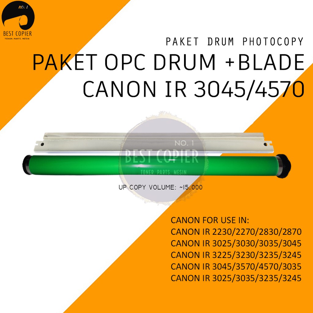 DRUM BLADE CANON PHOTOCOPY IR 2870/3035/3045/3245/4570 BEST DRUM ...