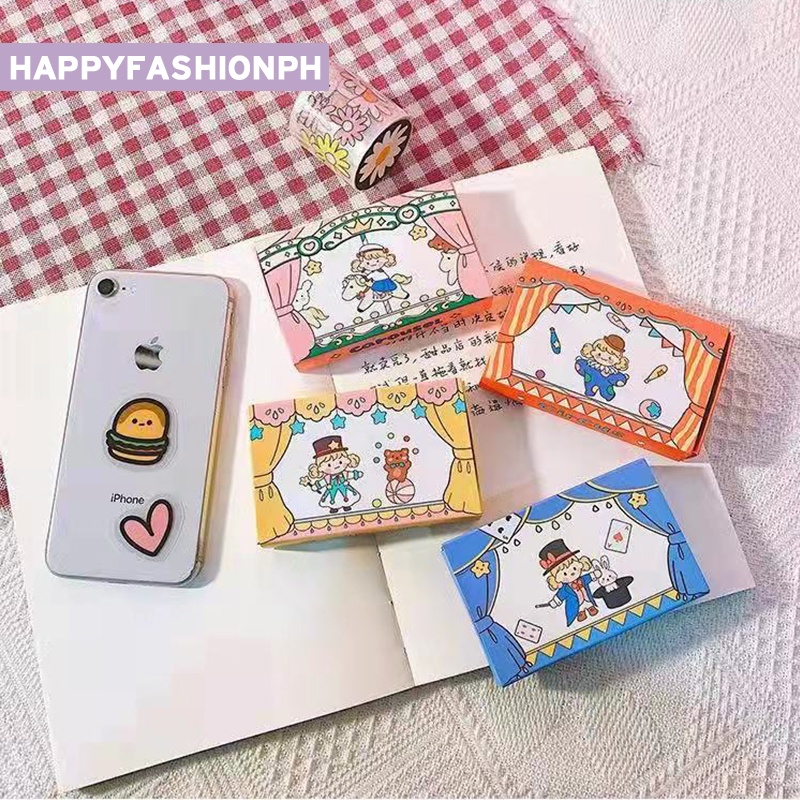 Cute Match Sticker Cartoon Tape Creative Match Box Spring Paper DIY ...