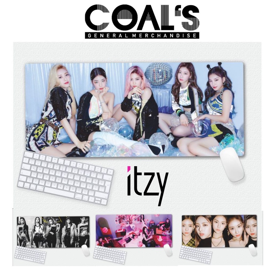 ITZY | Extended Mousepad | Large Gaming Deskmat Deskpad | Shopee ...