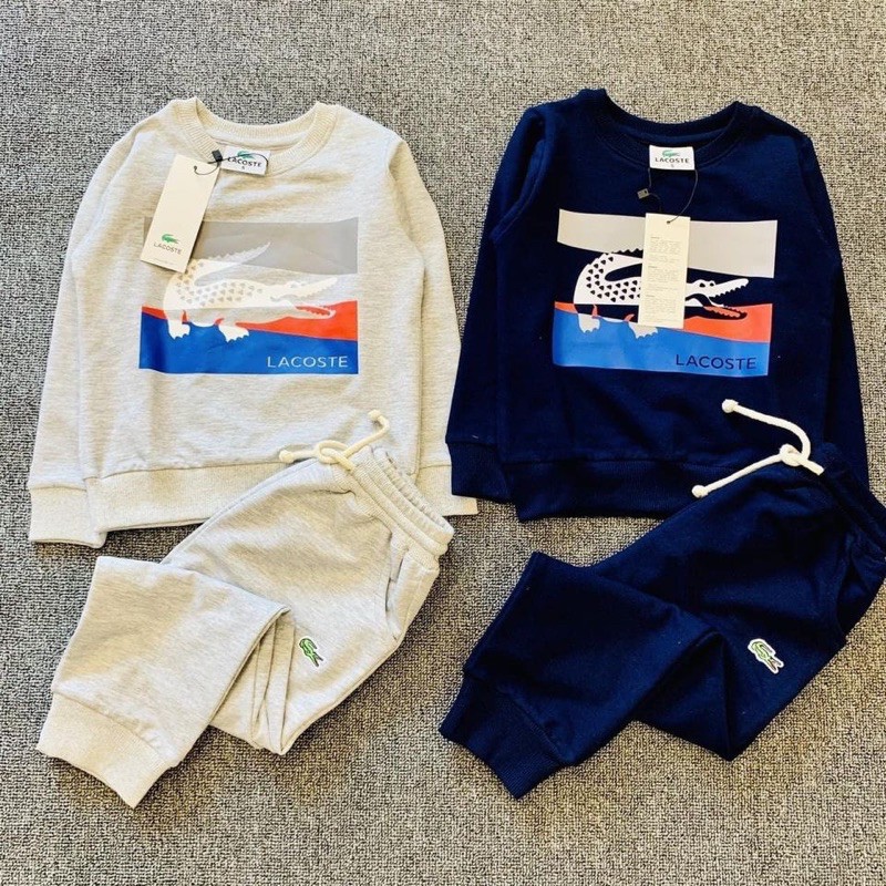 Lacoste alligator felt set | Shopee Philippines