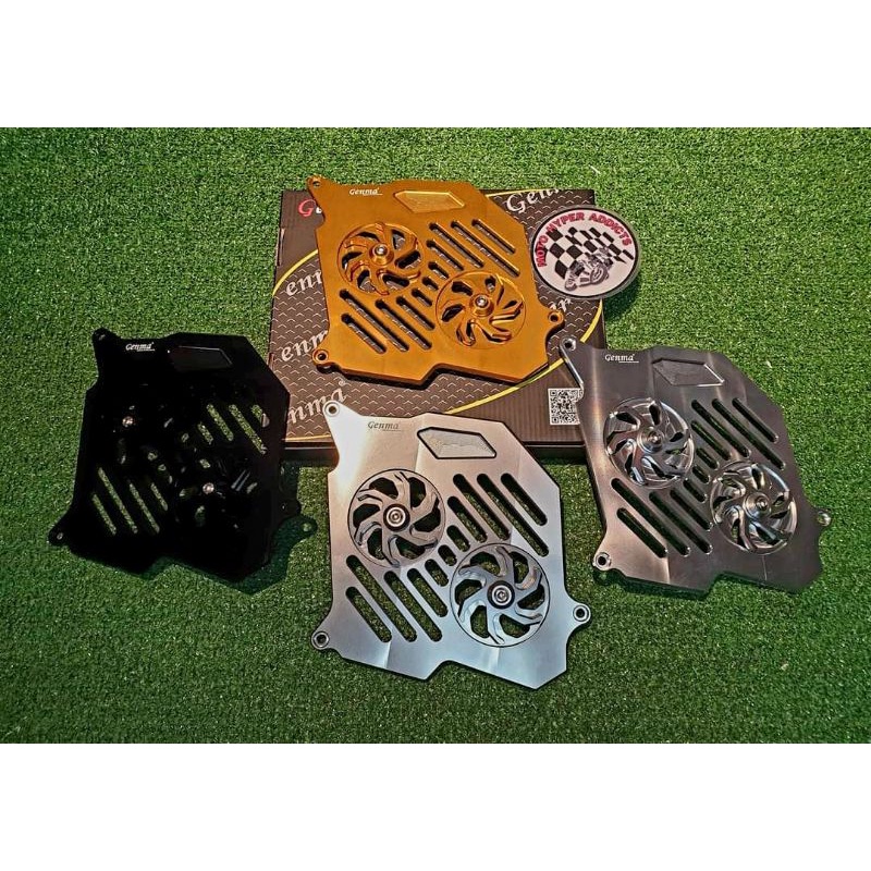 GENMA RADIATOR COVER SPINNER - AEROX V2 | Shopee Philippines