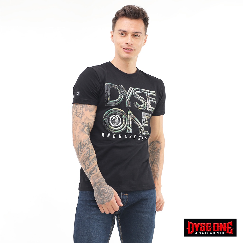 Dyse One Round Neck Muscle Fit DBT01B-0989 (Black) | Shopee Philippines