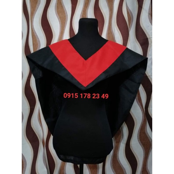 graduation hood matte red | Shopee Philippines