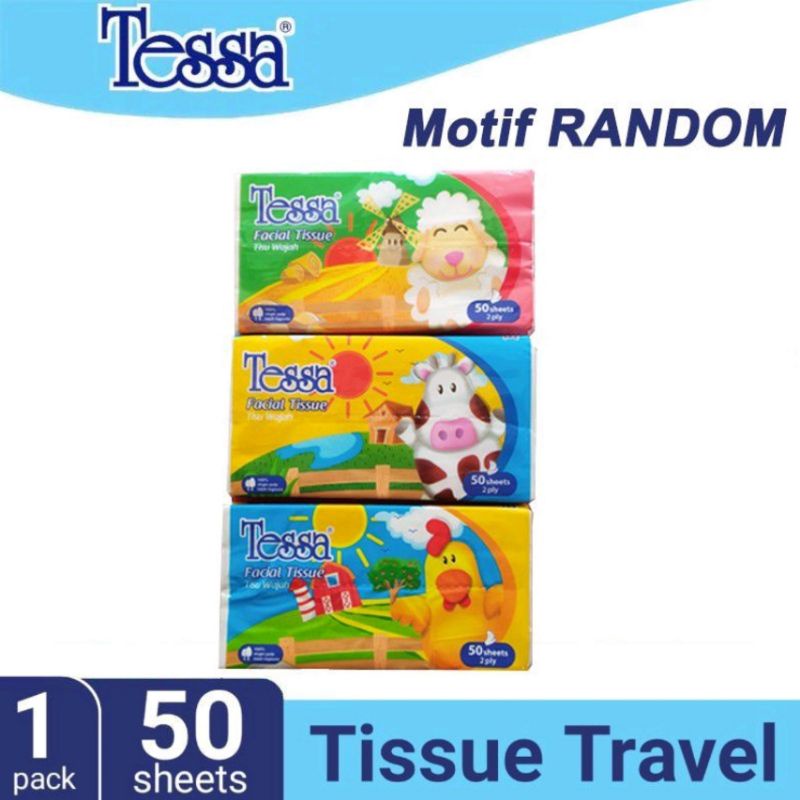 Tessa FACIAL TISSUE 50 Sheets/TESA TISSUE 50 Sheets/TESA TISSUE 50 ...