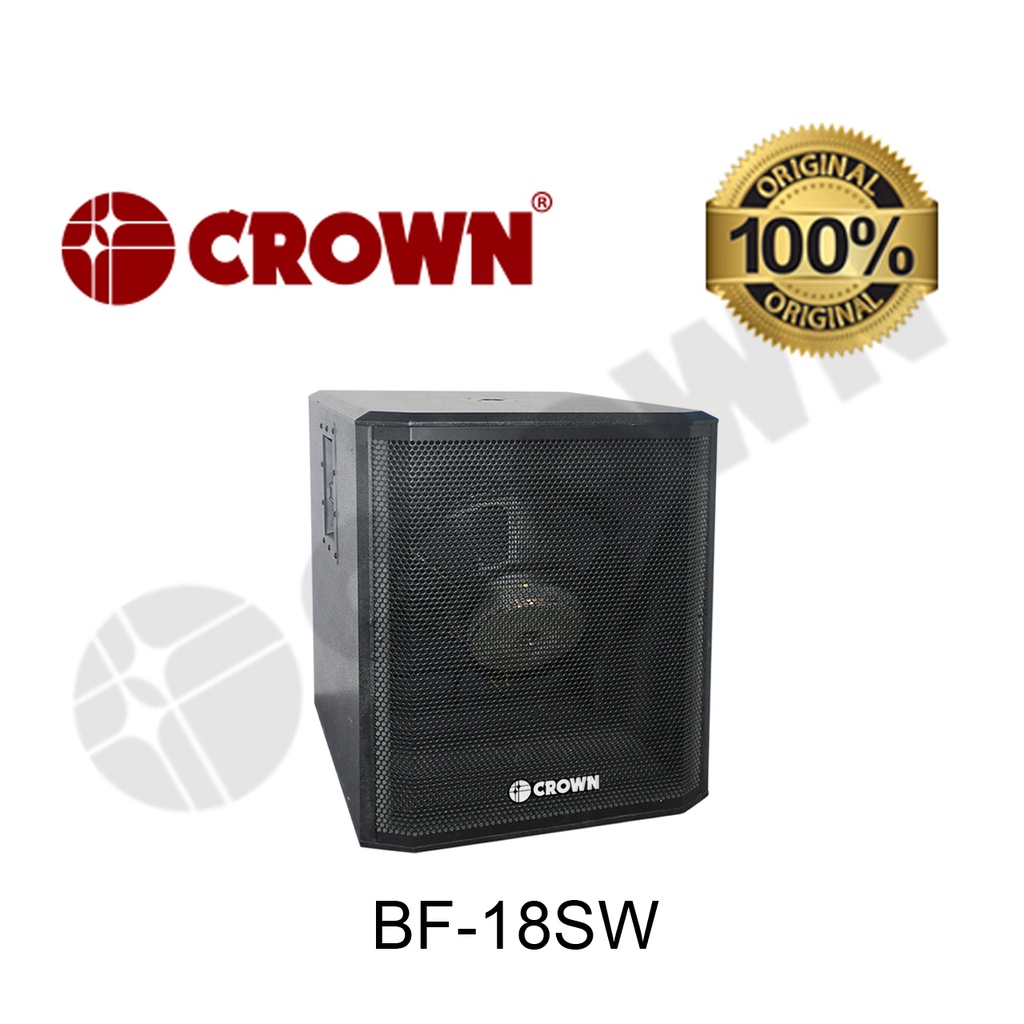 BF-18SW CROWN 18" PASSIVE SUBWOOFER (900 WATTS) | Shopee Philippines