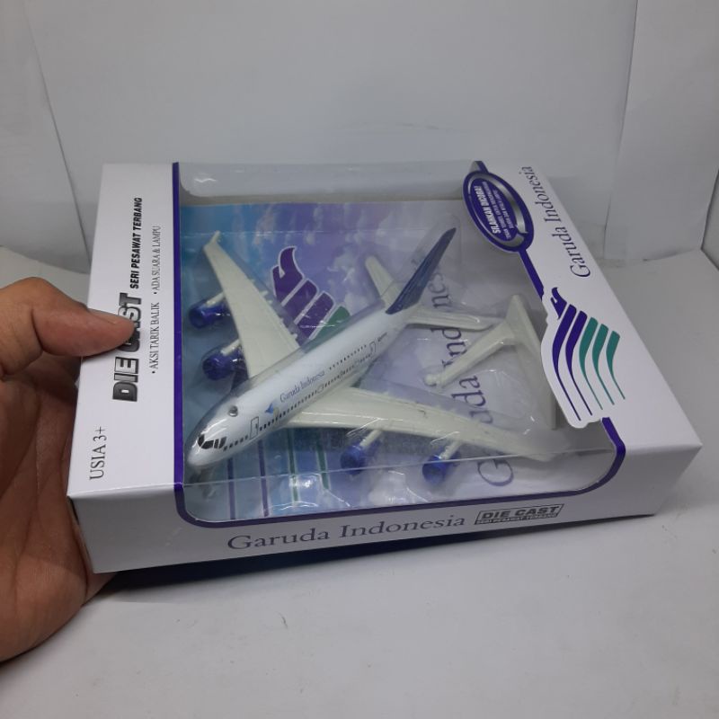 REPLIKA Diecast Airplane Boeing Garuda Indo Replica Toy Diecast ...