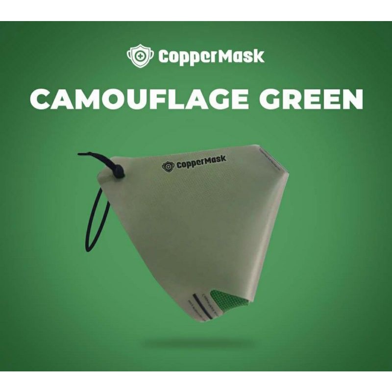All-New CopperMask Camouflage Green | Shopee Philippines