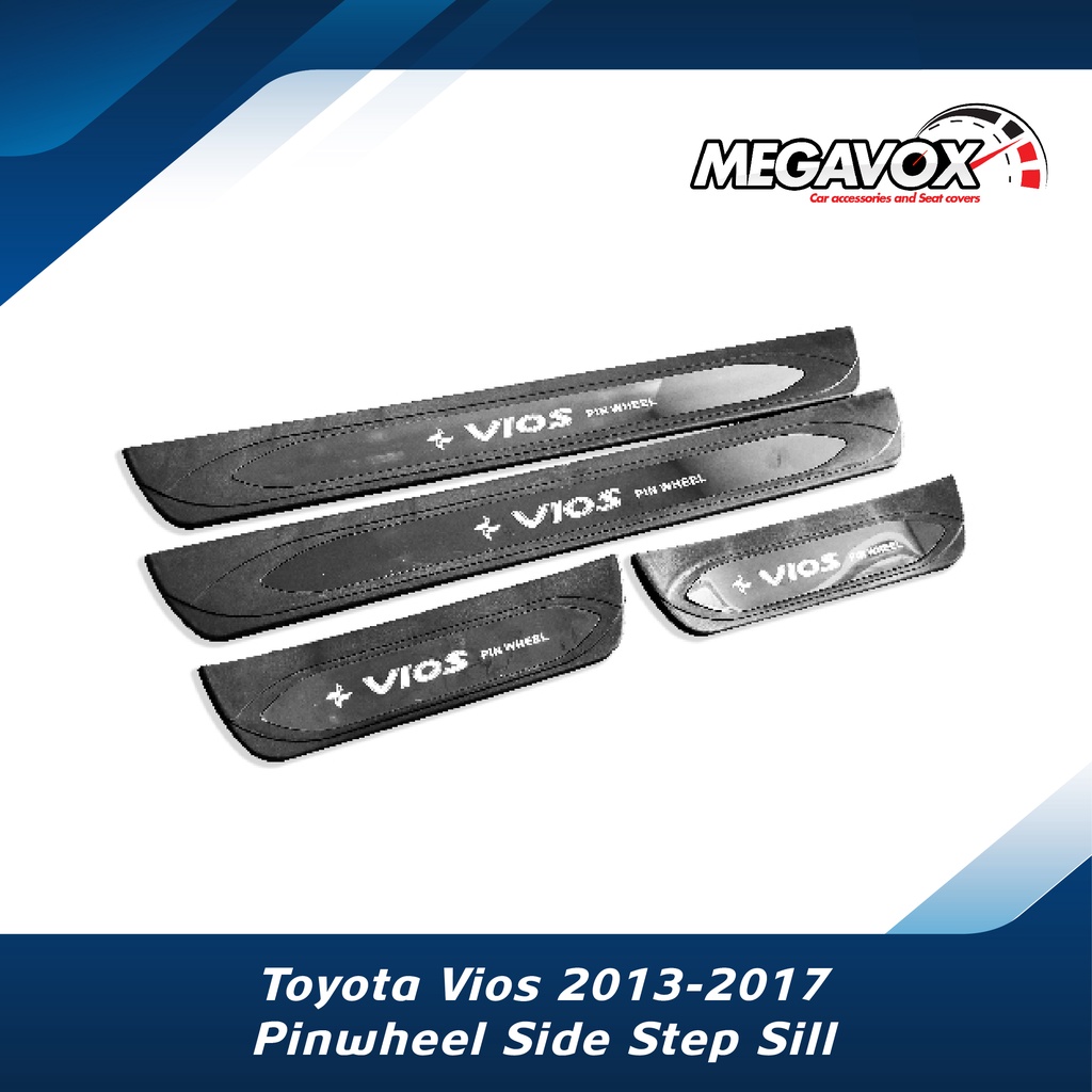 Toyota Vios 2013-2017 Pinwheel Side Step Sill | Shopee Philippines