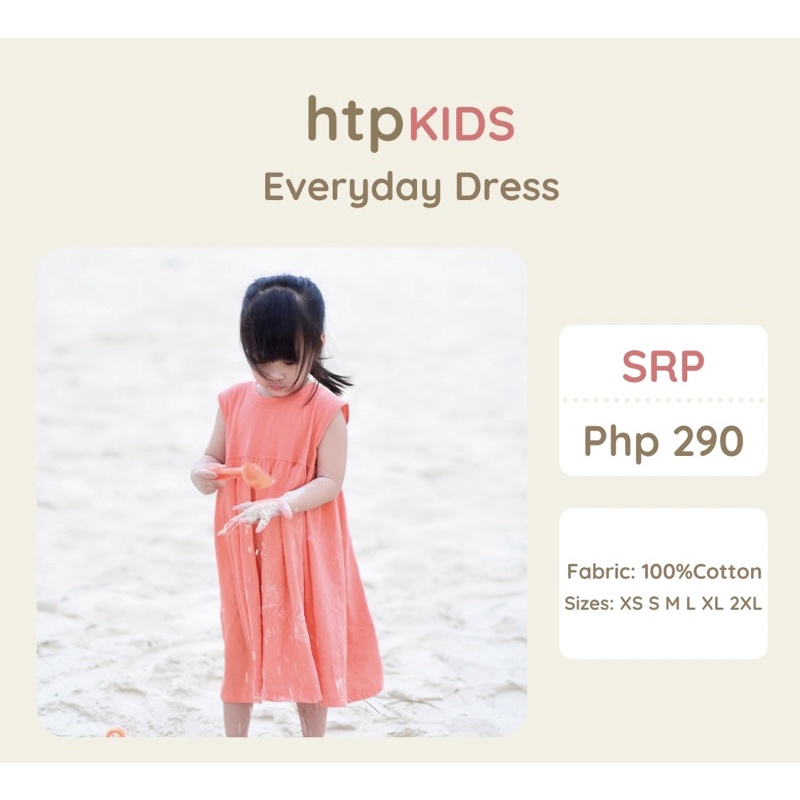 HTP Kids Everyday Dress version 2.0 | Shopee Philippines