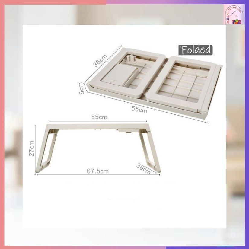High Quality Foldable Table Black / Laptop Table / Foldable Desk ...