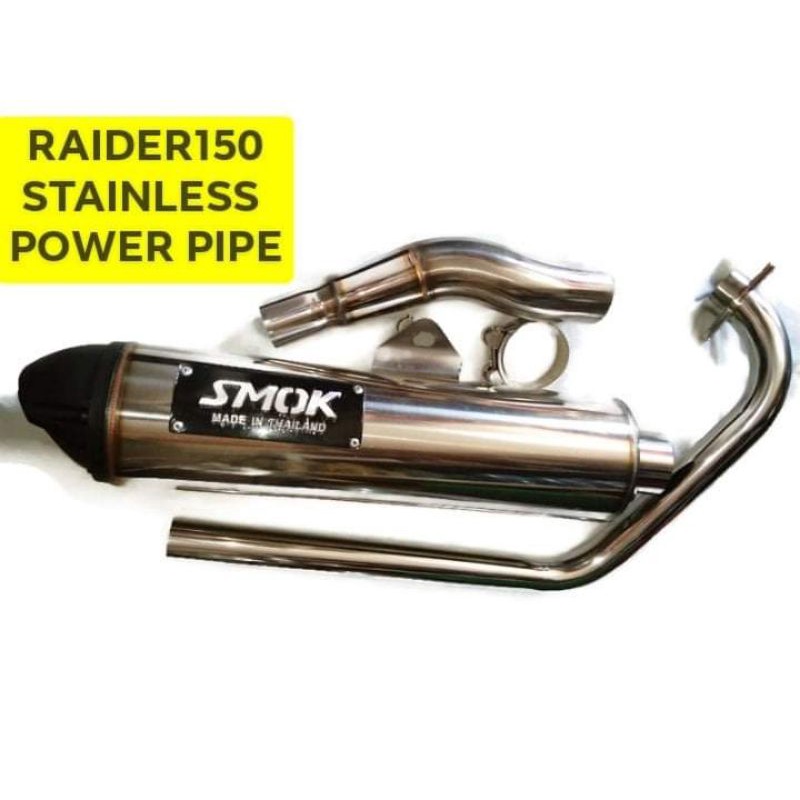 RAIDER150 POWER PIPE STAINLESS (SMOK) | Shopee Philippines
