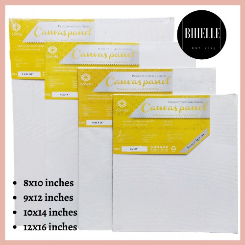 DIAMANT Canvas Board / Canvas Panel Board Primed for Painting | Shopee ...