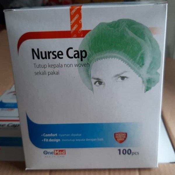 Nurse Cap ONEMED @ 100pcs | Shopee Philippines