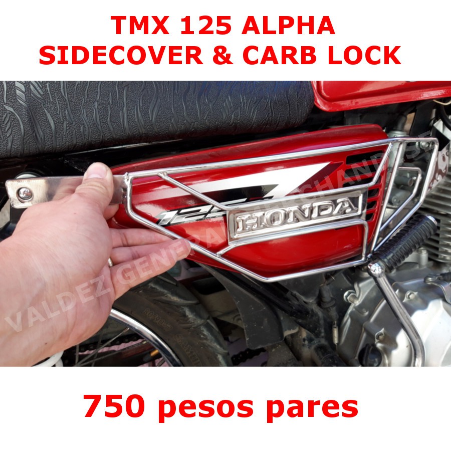 TMX 125 Alpha Sidecover Lock Assembly, Side cover | Shopee Philippines
