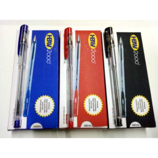 School supplies HBW 2000 ballpen(12pcs) | Shopee Philippines