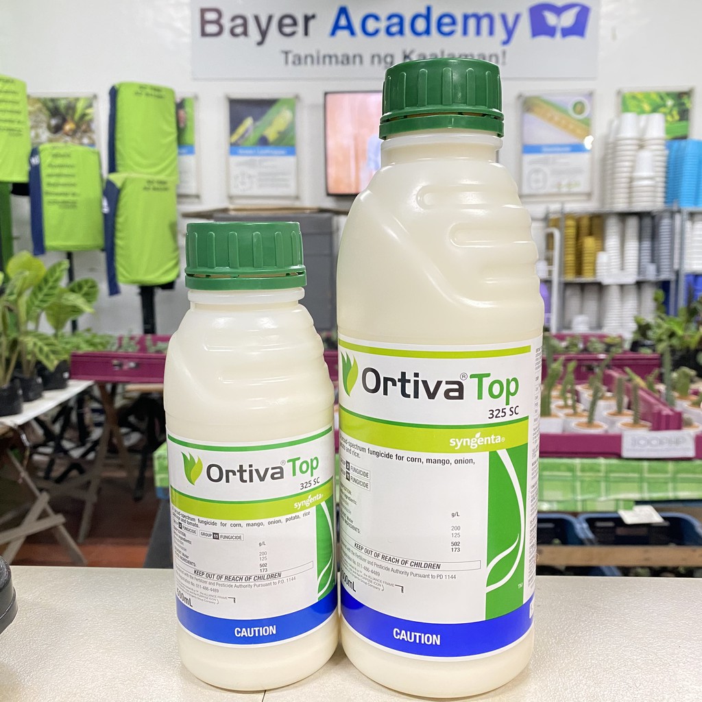 SYNGENTA ORTIVA TOP AZOXYSTROBIN and DIFENOCONAZOLE 325 SC SYSTEMIC ...